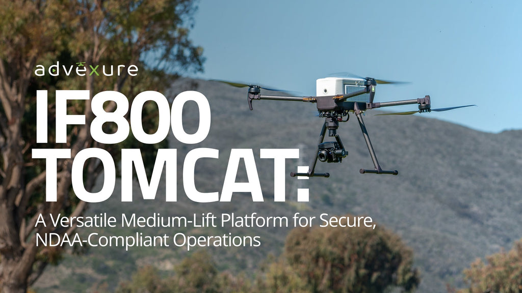 IF800 TOMCAT: A Medium-Lift NDAA & Blue UAS Quadcopter | Advexure